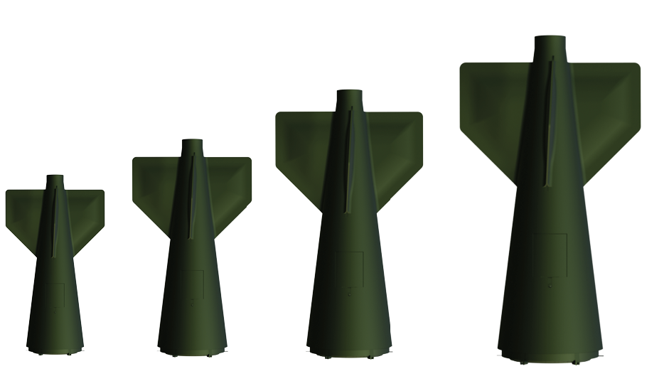 MK 80 Conical Fin Bomb Tails | MDSA Teknoloji Sistemleri